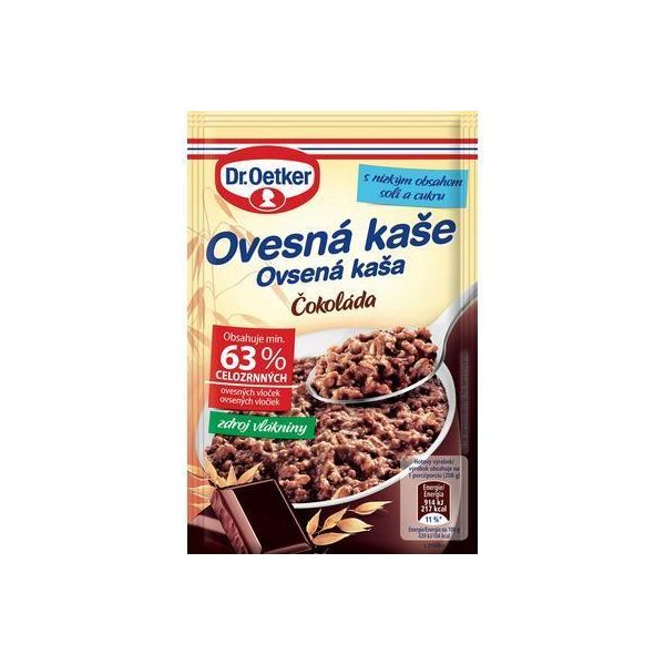 Bulk buy Oat Porridge With Chocolate Flavor 58g Oetker at wholesale price
