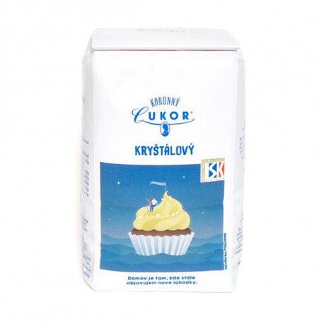 BULK BUY CUKOR KRYSTAL 1kg KORUNNY (BOX - 10PCS) at wholesale price